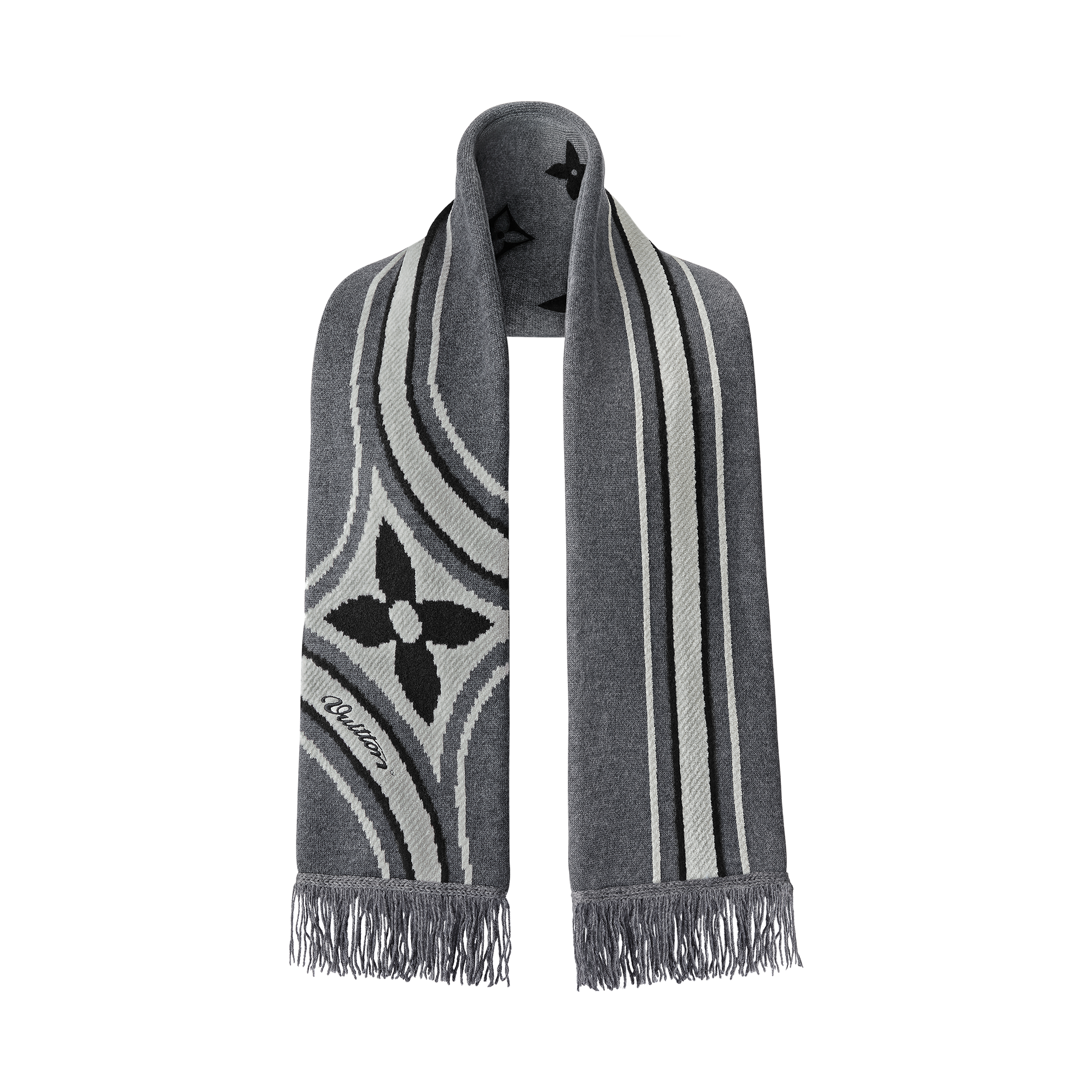 Écharpe Graphic Flower S00 - Accessoires de luxe | Homme M97784 | LOUIS VUITTON